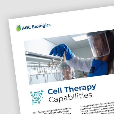 Cell Therapy Development and Manufacturing Services | AGC Biologics