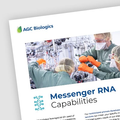 Messenger RNA Services, mRNA Production Manufacturing | AGC Biologics