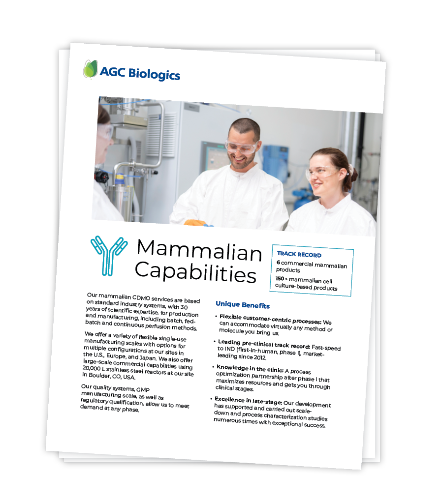 Mammalian Manufacturing | Cell Culture Development | Biopharmaceutical
