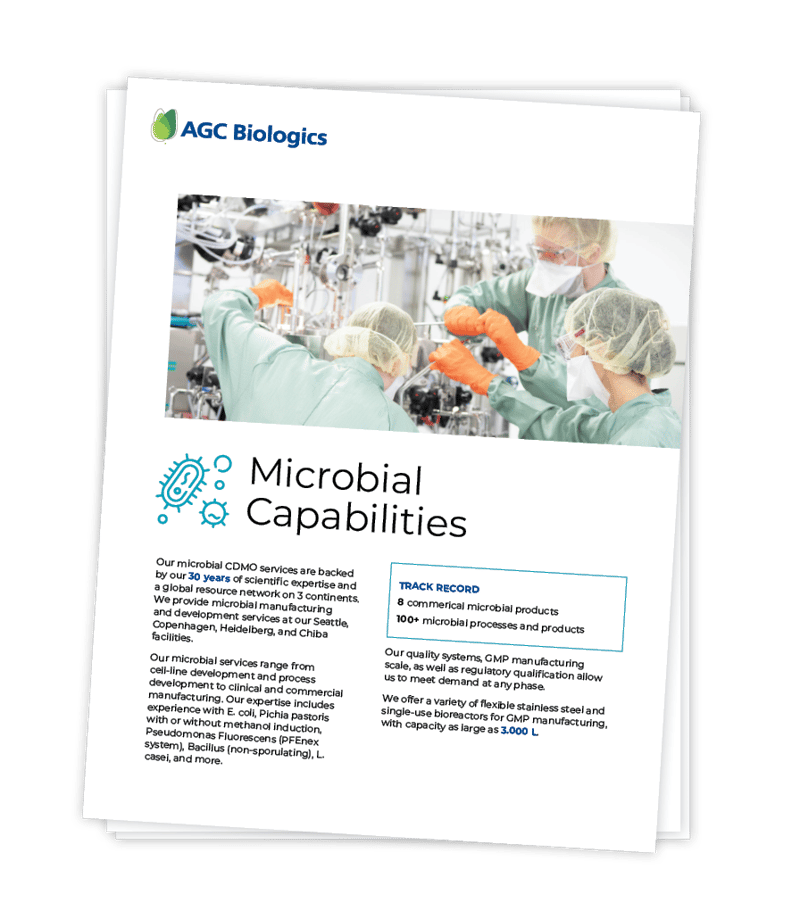 Microbial Manufacturing Services | AGC Biologics
